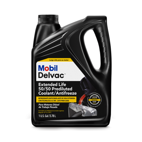 Mobil Delvac™ Extended Life 50/50 Prediluted Coolant/Antifreeze ...
